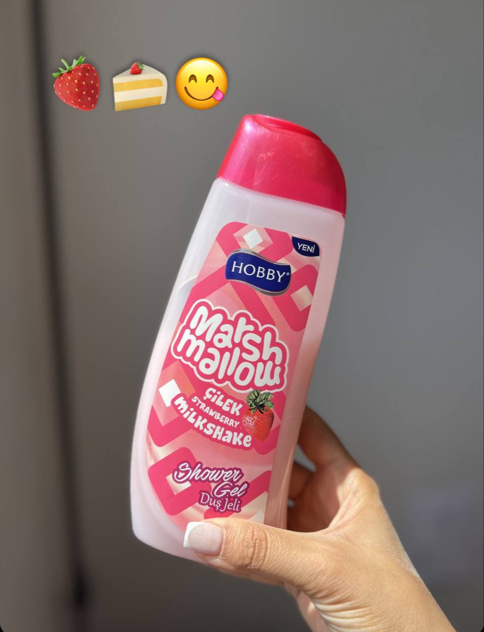 شامپو بدن هوبی مدل Marshmallow 🍓 - فروشگاه لوازم آرایشی راپنزل